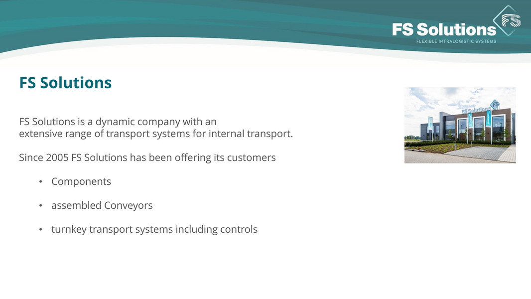 FS Solutions - Presentation FS Solutions Logimat 2023 - Page 2